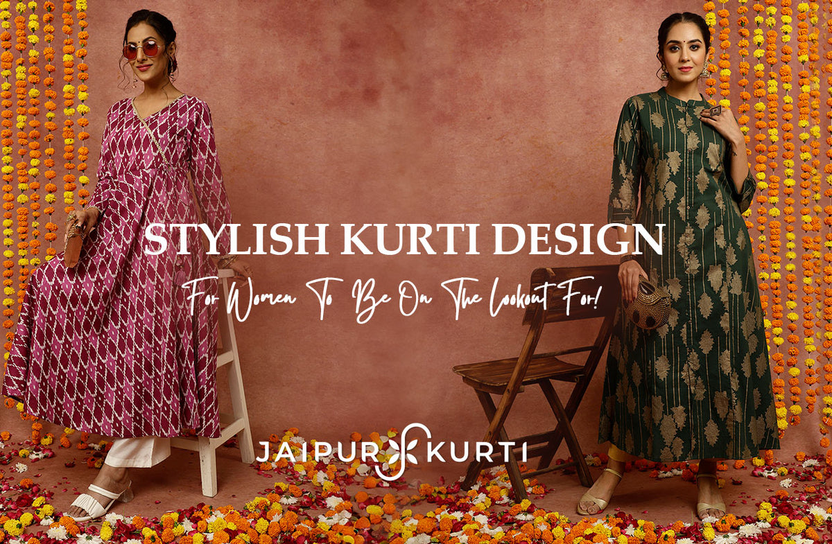 Stylish Jaipur Kurti Design For Women To Be On The Lookout For