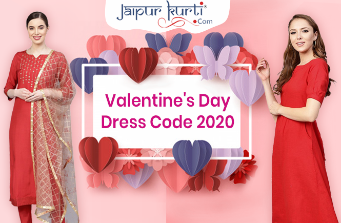What Dress to Wear on Valentine’s Day by Jaipur Kurti